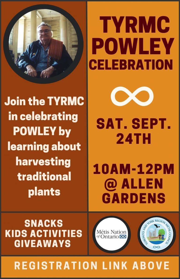 TYRMC 2022 Powley Day Celebration - Toronto & York Region Métis Council