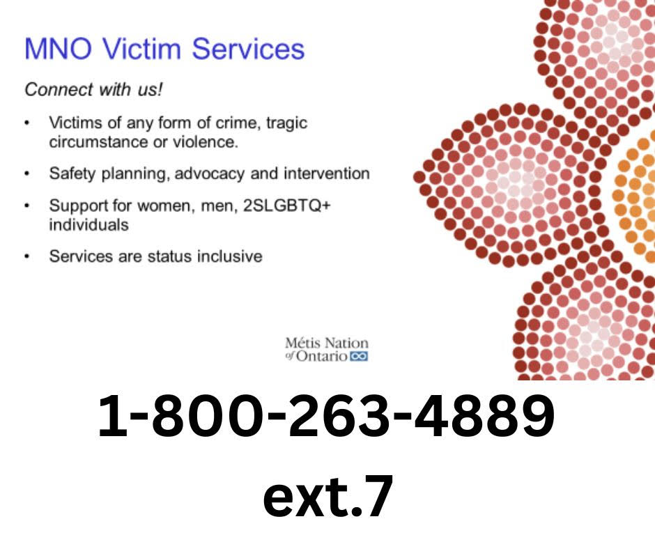 MNO Victim Services - Toronto & York Region Métis Council
