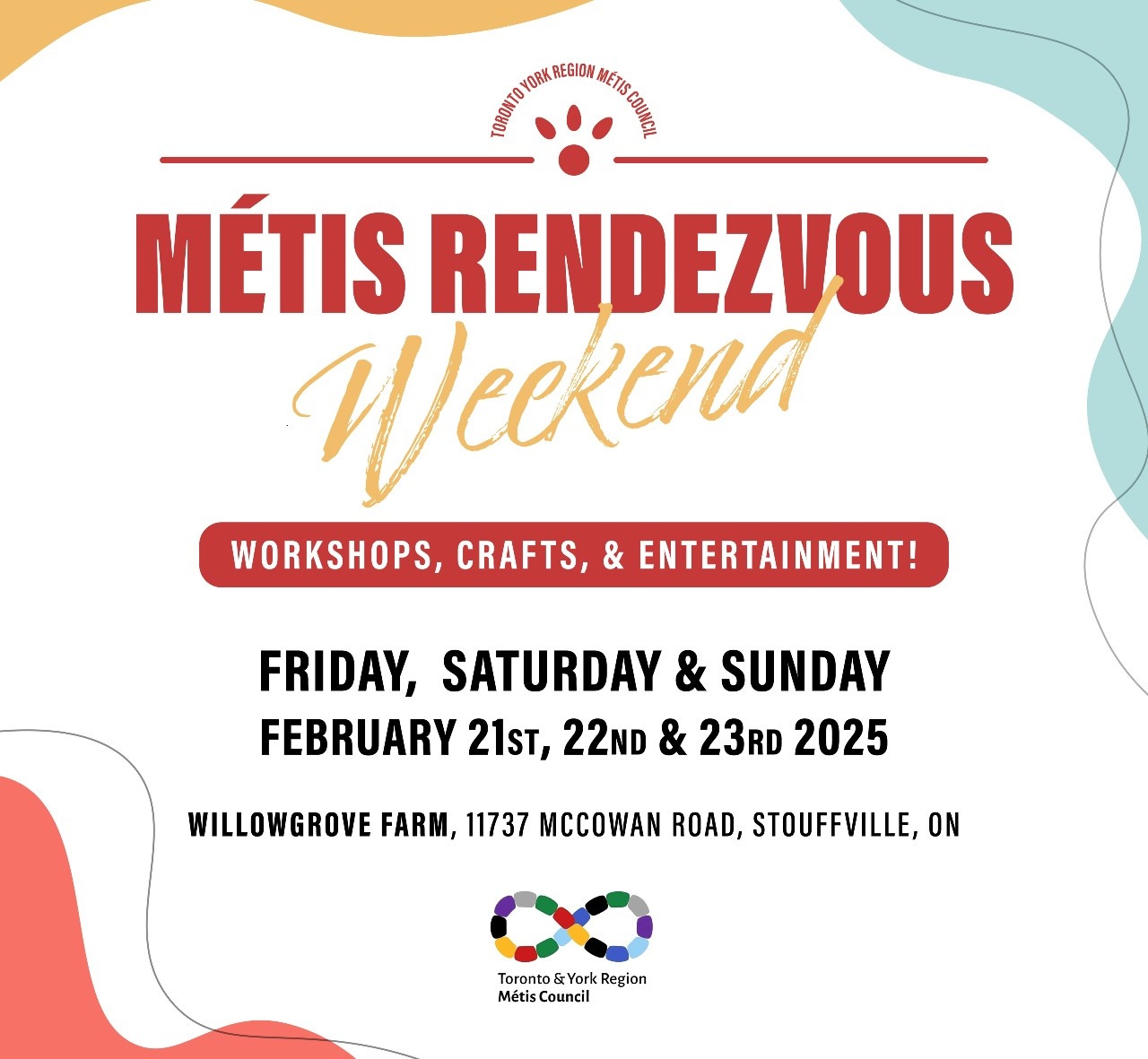 TYRMC Métis Rendezvous Weekend - Toronto & York Region Métis Council